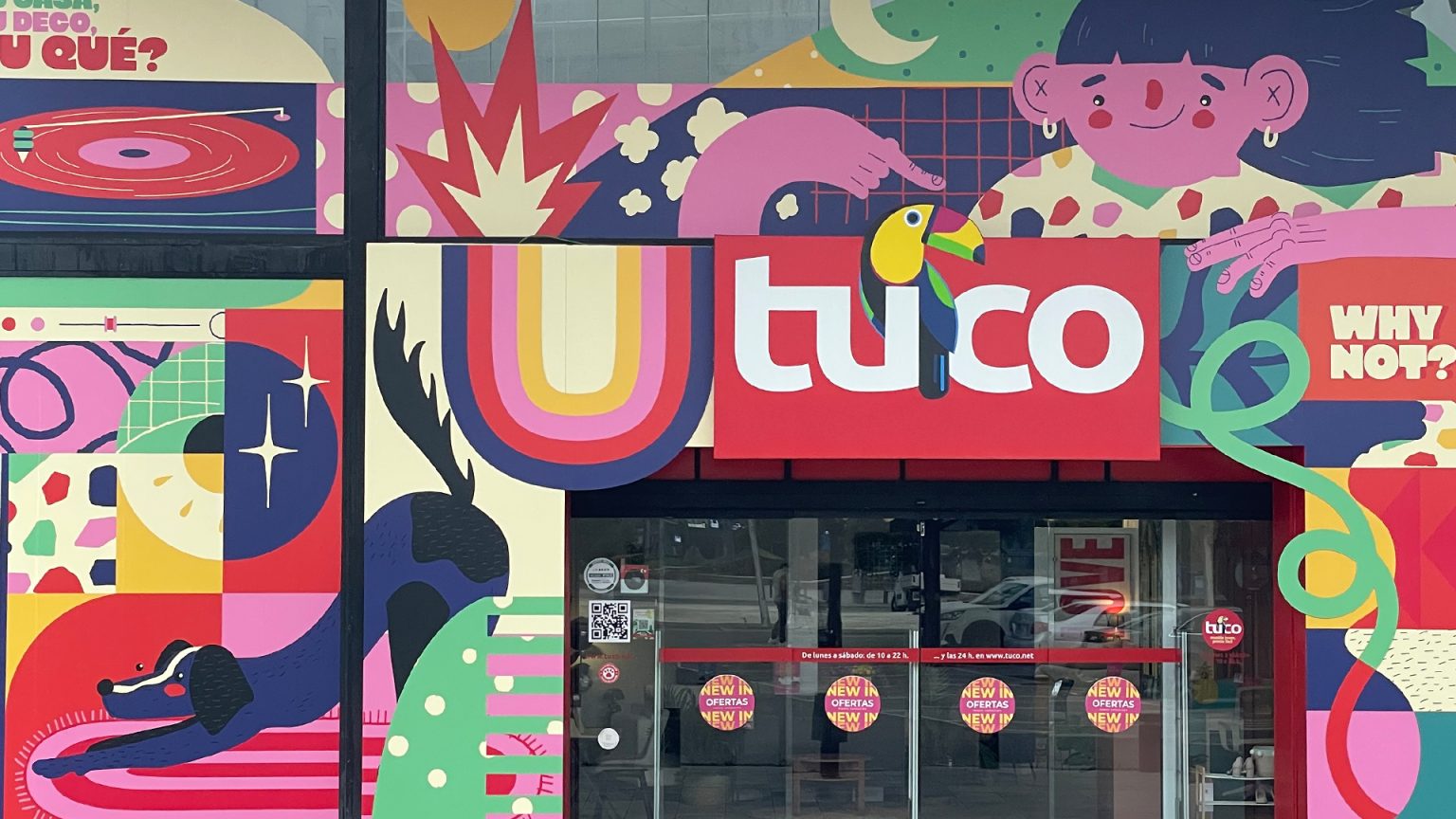 De la ilustración al interiorismo: así es la nueva fachada de Tuco ...
